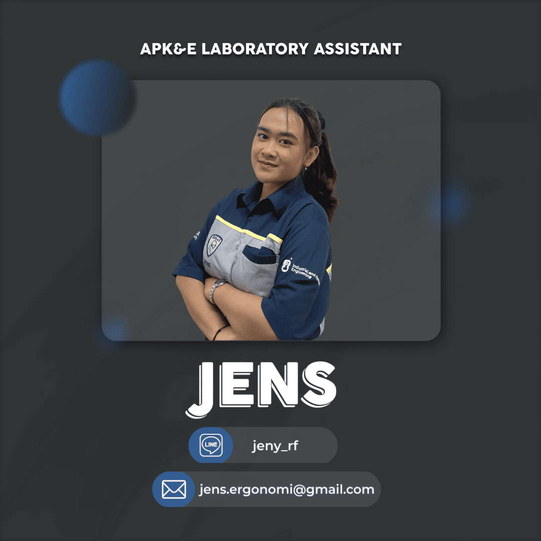 APK & E Laboratory’s Assistants 2022 – Work System Design and Analysis Laboratory