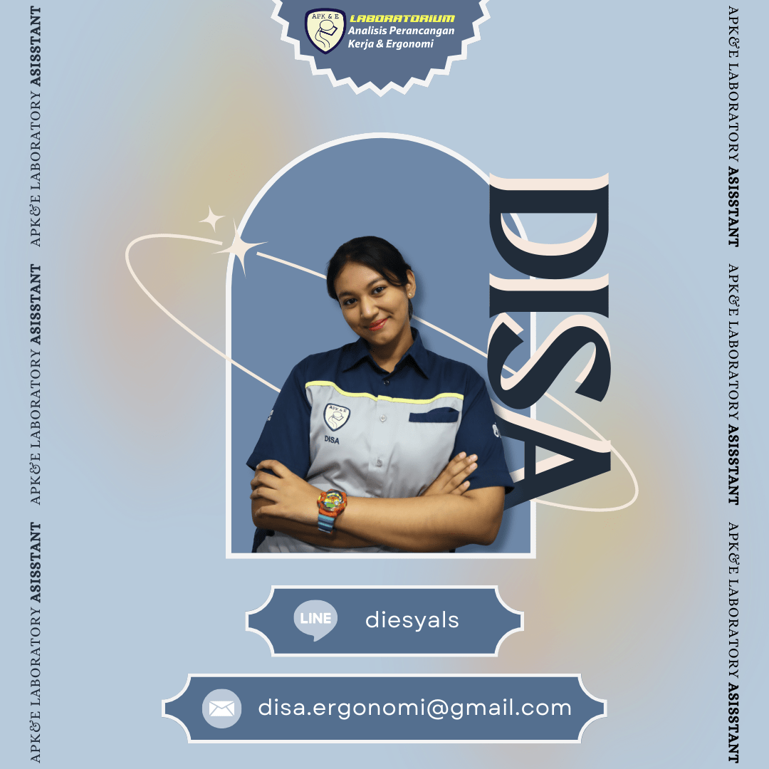 APK & E Laboratoy’s Assistants 2023 – Work System Design and Analysis Laboratory