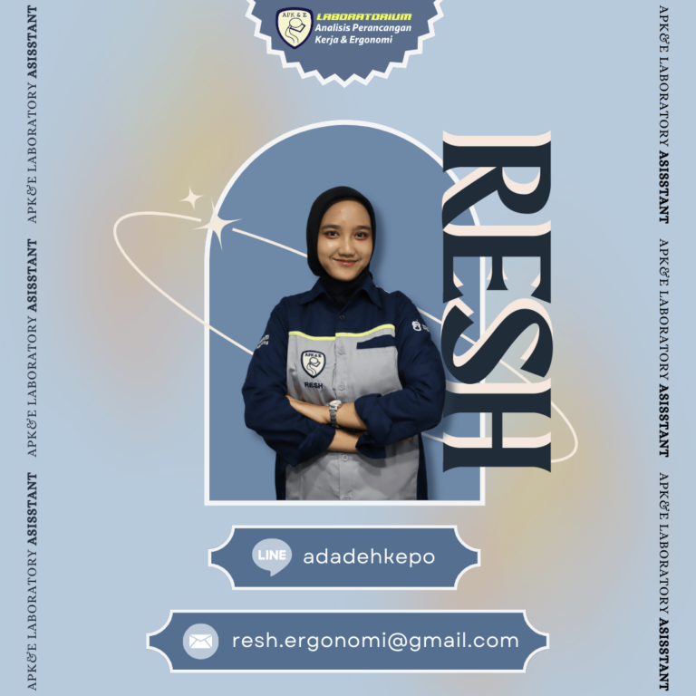 APK & E Laboratoy’s Assistants 2023 – Work System Design and Analysis Laboratory